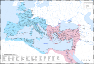 Historical maps of the Byzantine Empire 330-1453