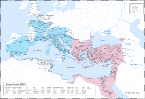 Historical maps of the Byzantine Empire 330-1453